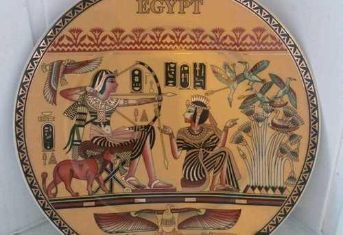 Тарелка-сувенир из Египта