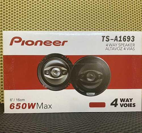 Акустические колонки pioneer 16 см