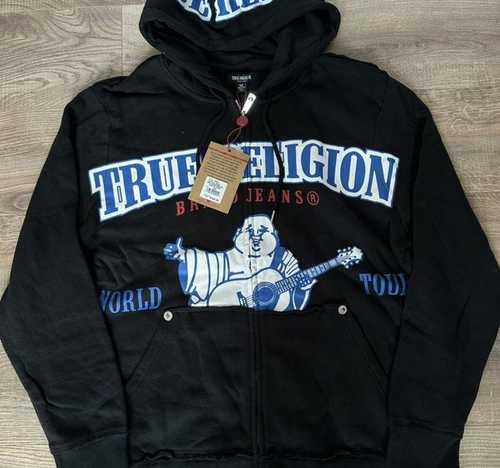 True Religion raw exarrerated зип худи оригинал