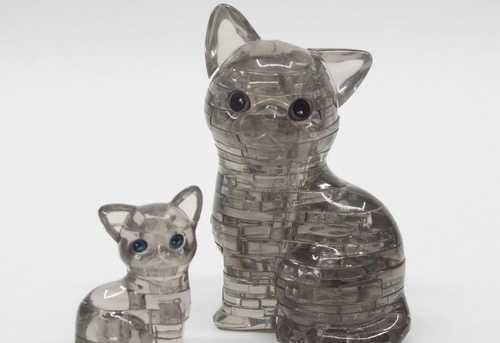 Crystal Puzzle 3d Кошка и котенок