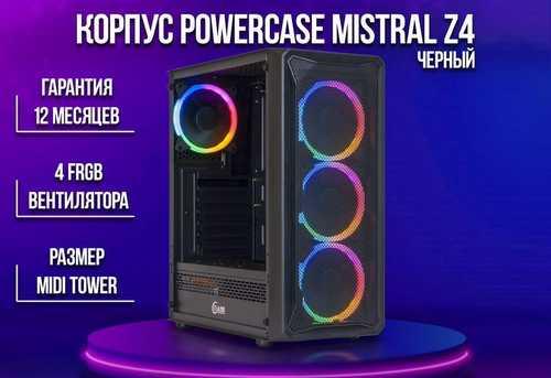 Корпус Powercase Mistral Z4 Mesh черный