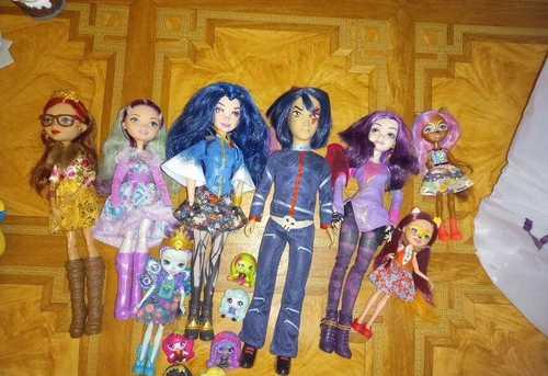Куклы ever after high angels friends, monster high