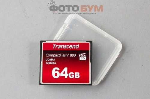 Карта памяти CF Transcend 64gb