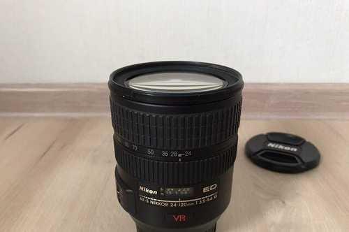 Nikon Afs 24-120mm f3.5-5.6G VR