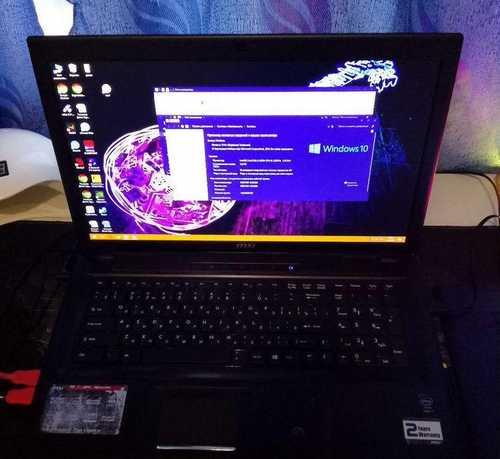 Ноутбук msi ge 70 2pl Apache