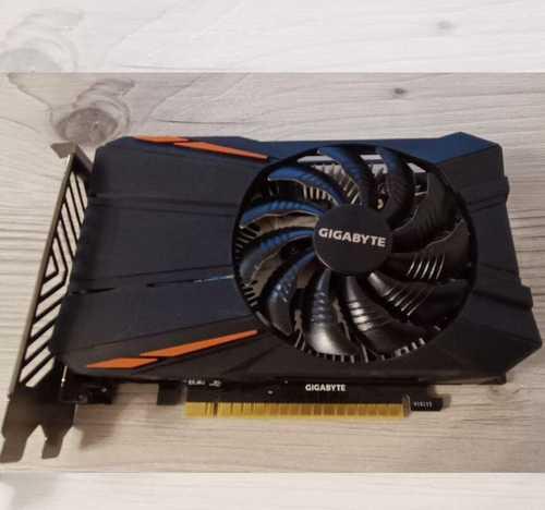 Видеокарта Gigabyte nvidia GTX 1050 ti 4gb