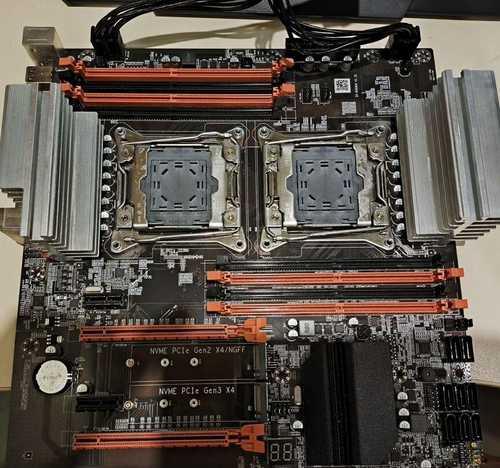 Материнская плата x99 dual