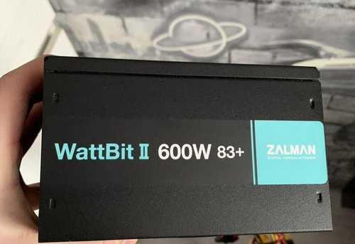 Блок питания 600W Zalman Wattbitt