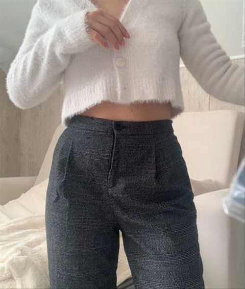 Брюки Monki в клетку