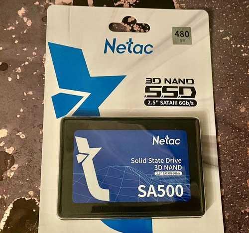 SSD Netac SA500 2.5 480 гб