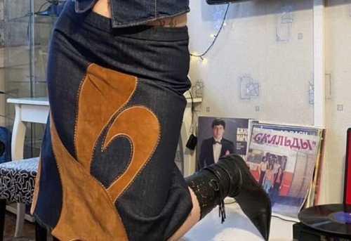 Джинсовая юбка Dolce & Gabbana