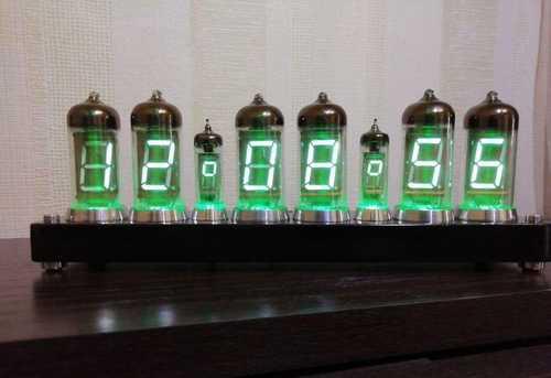 Ламповые часы на ив-11, ив-6 Mp3 ver