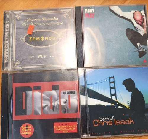 Cd диски Земфира, Moby, Chris Issak,Dido