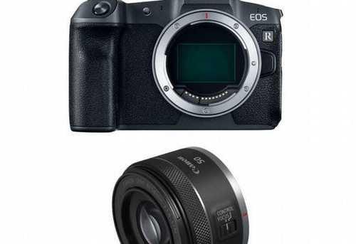 Canon EOS R kit RF 50mm f/1.8 STM + adaptor EOS R