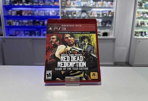 Red Dead Redemption goty для PS3