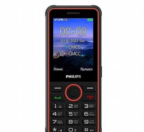 Мобильный телефон Philips Xenium E2301 Темно-серый