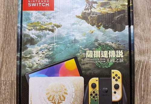 Nintendo switch, oled, прошитая, 256 гб