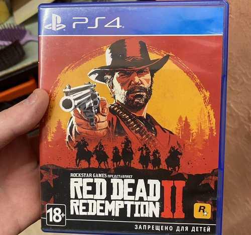 Red dead redemption 2 ps4 диск