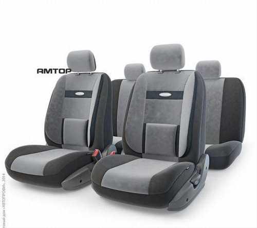Autoprofi COM-1105 BK/D.GY (M) Чехлы автомобильные