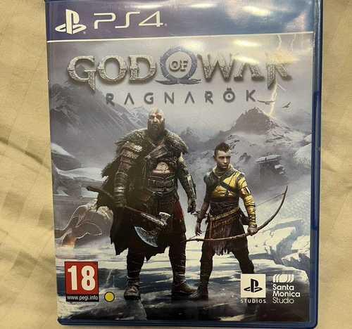 Got of war ragnarok ps4 диск