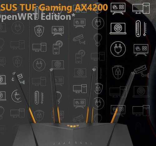 Умный роутер asus TUF Gaming AX4200 на OpenWrt