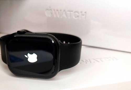 Часы apple watch 9 45 mm чёрные ориг коробка