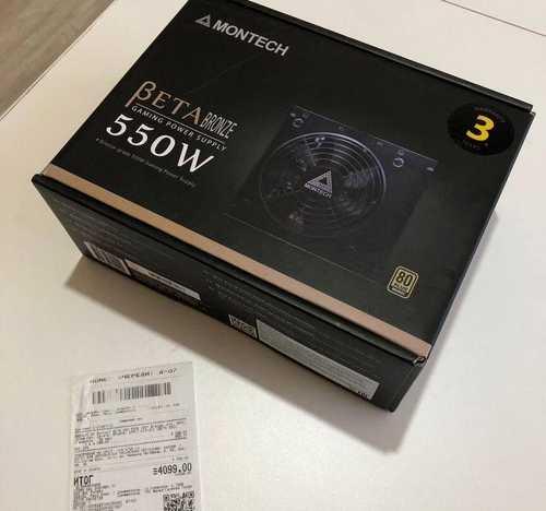 Блок питания 550w montech 80 Bronze