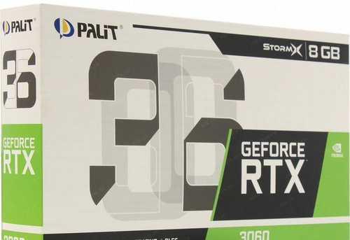 Новая Palit rtx 3060 stormx 8gb гарантия