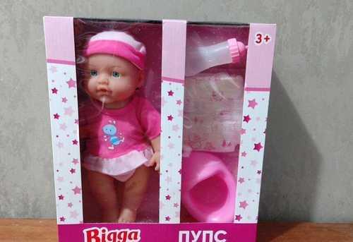 Новая кукла bigga пьёт и писает на горшок, 31 см