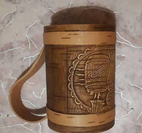Кружка из бересты