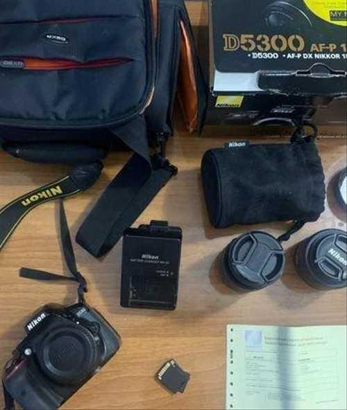 Зеркальный фотоаппарат Nikon D5300 Kit+Nikon 35mm