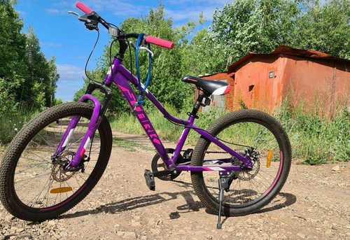 Велосипед подростковый Stark Bliss24.1 фиолетовый