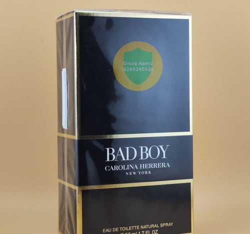 Carolina Herrera Bad Boy 50мл оригинал