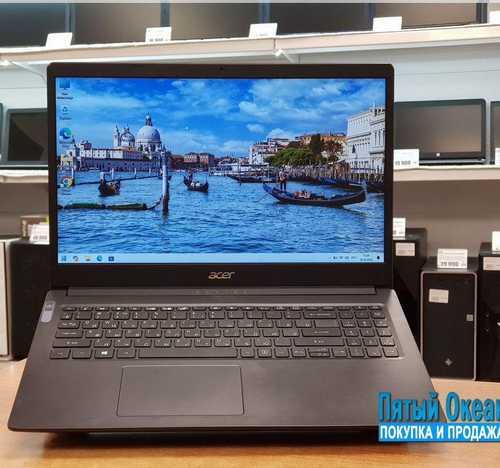 Ноутбук Acer 15, AMD A4 9120e, DDR4 8Gb, SSD