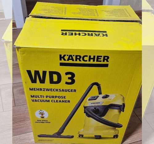 Пылесос karcher wd 3