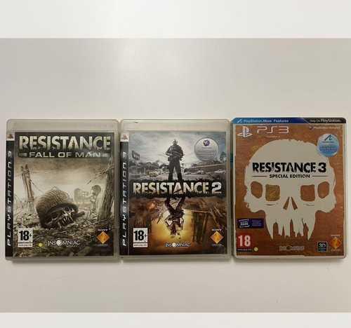 Resistance trilogy ps3
