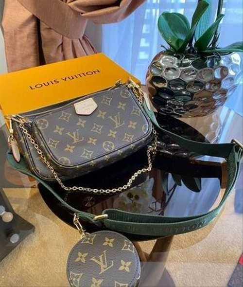 Louis vuitton multi pochette 3 в 1
