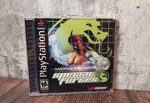 Игры ps1 " Mortal Kombat Special Forces " пс1 пс2