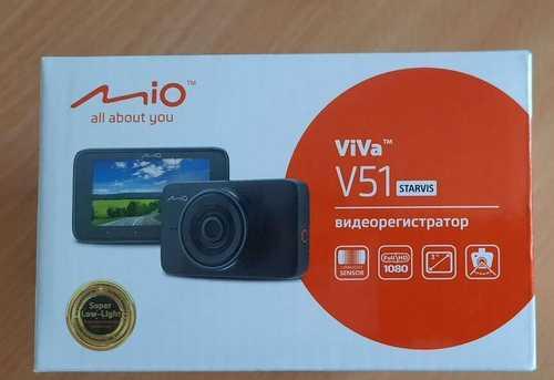 Видеорегистратор mio viva v51 starvis