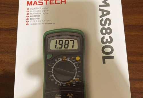 Мультиметр mastech MAS830L с подсветкой