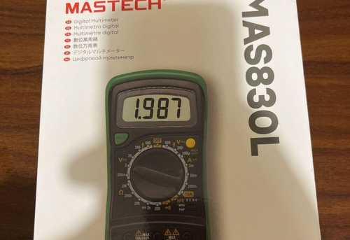 Мультиметр mastech MAS830L с подсветкой