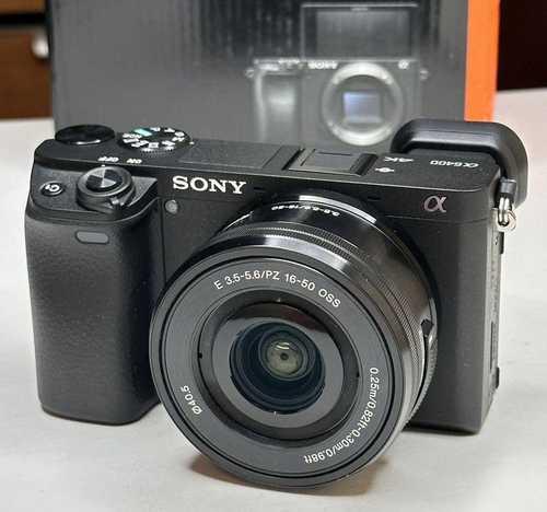 Sony a6400 + Sony 16-50mm (как новый)