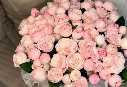 Букет цветов кустовые пион.розы,цветы,доставка