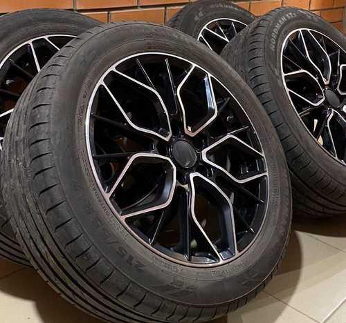 Красивейшие диски r17 на новой резине 215/55/17