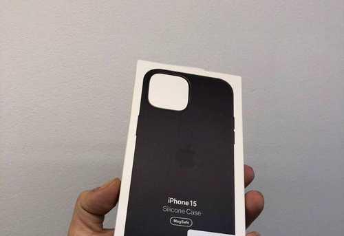 Чехол накладка для iPhone 15 6.1" Black