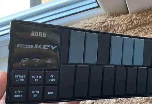 Korg nanokey (midi клавиатура)