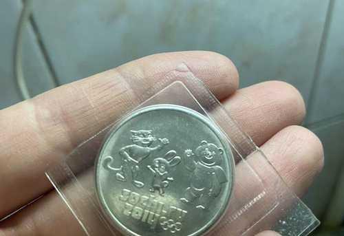 Монета 2014 25 рублей