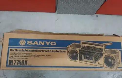 Магнитола Sanyo m7740k