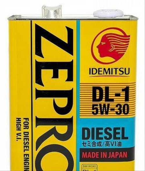 Масло моторное idemitsu zepro diesel 5W-30