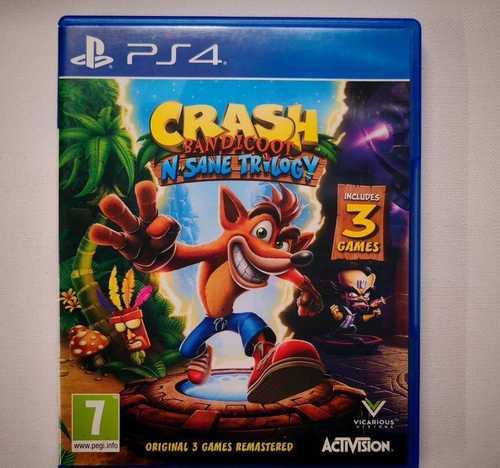 Crash Bandicoot N Sane Trilogy PS4